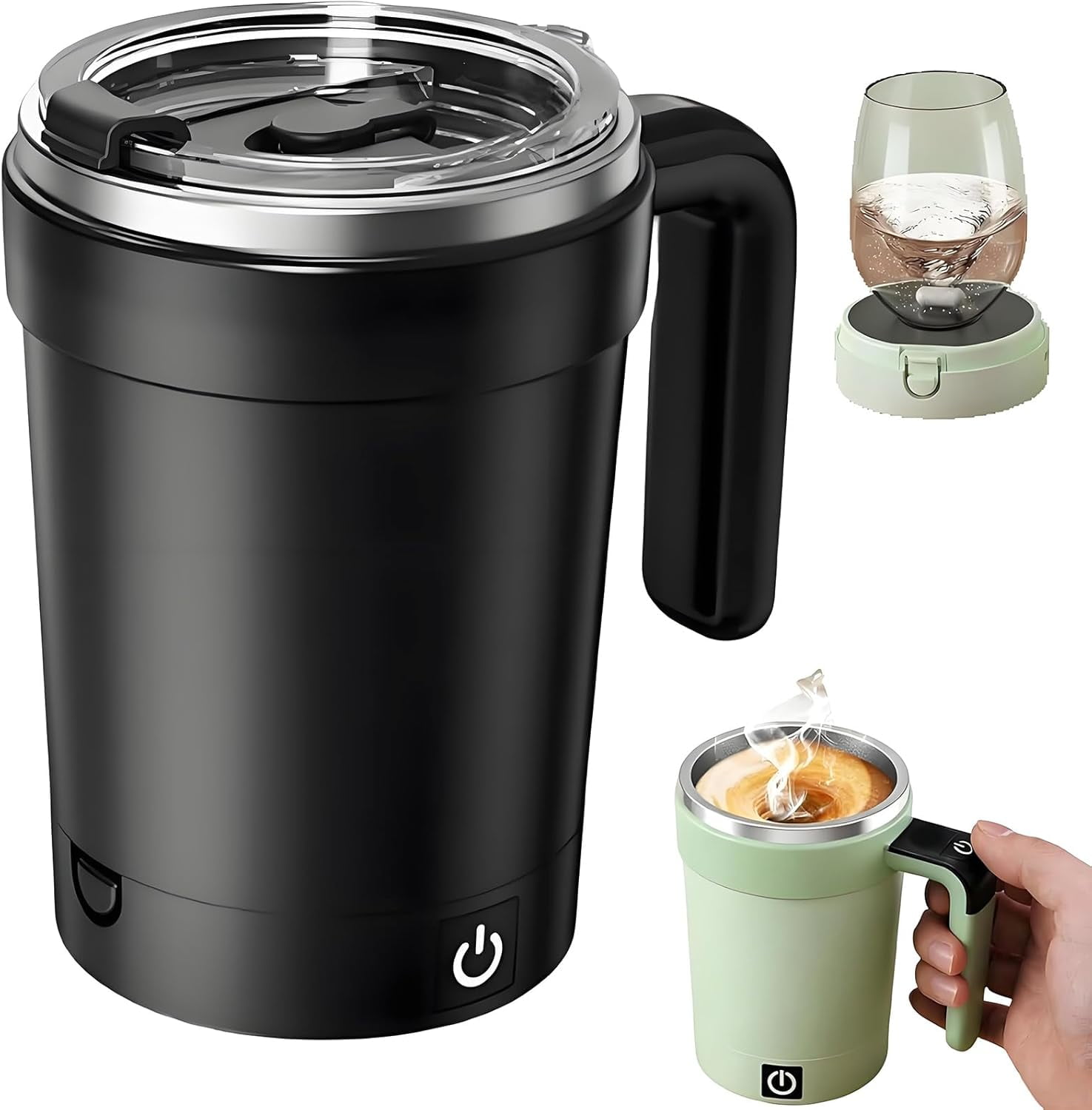 2026 New Electric Self Stirring Coffee Mug, Electric Coffee Mug with a ...