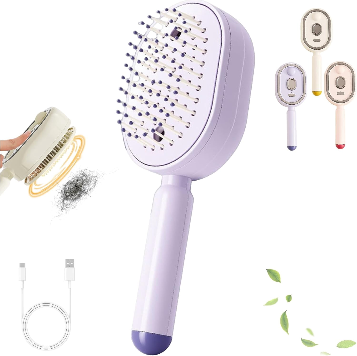 2026 New Electric Steam Brush, Electric Steam Brushs for Hair ...