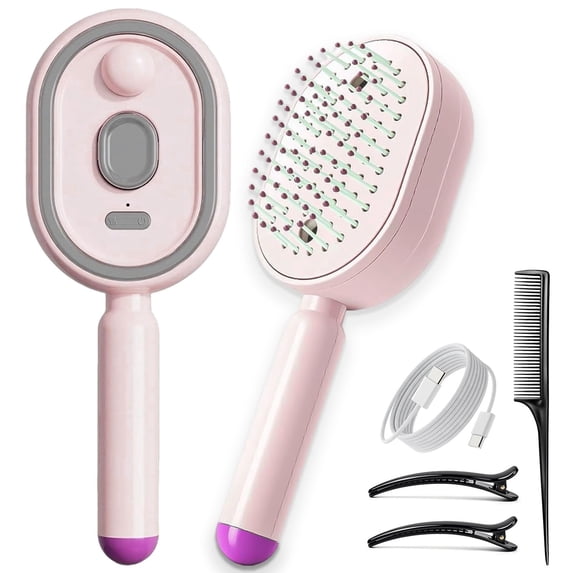 2026 New Electric Steam Brushs for Hair, Rechargeable Wet Electrics ...