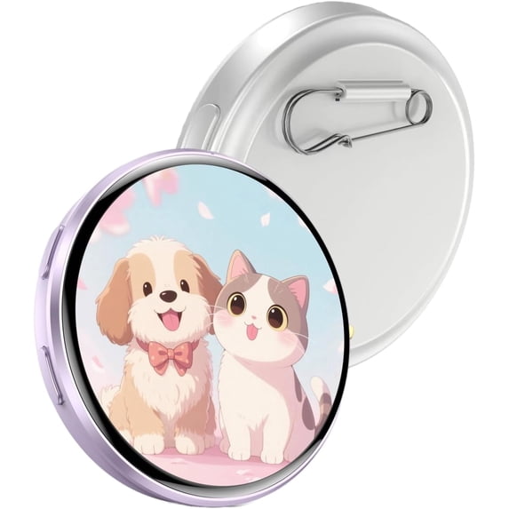 2026 New Electronic Badge Digital Display Pin, Digital Badge Photo ...