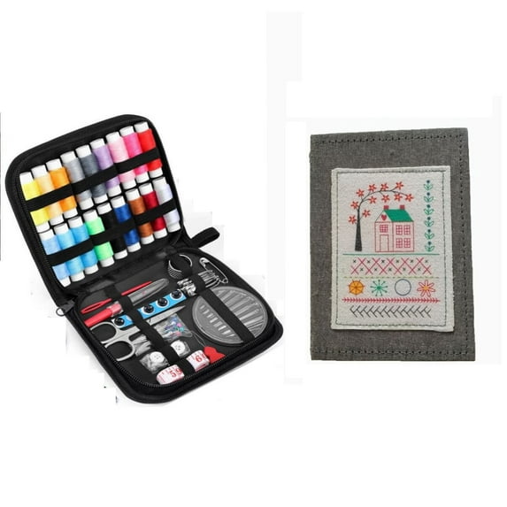 2026 New Embroidery Stitch Book Kit, Portable All Scenario Embroidery ...