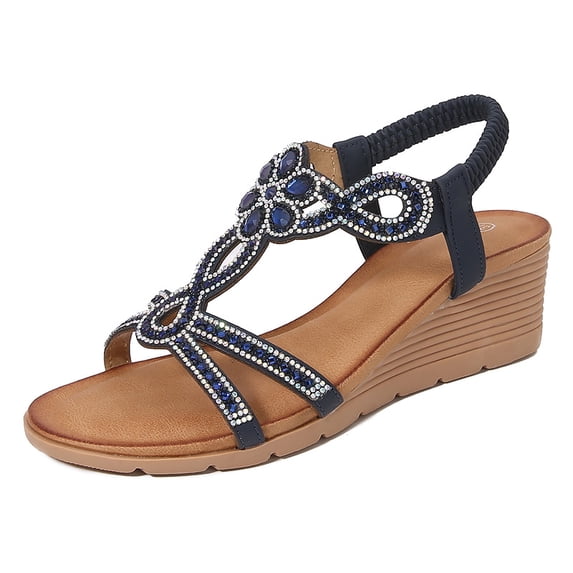 2026 New European and American Style Women's Brown Rhinestone ...