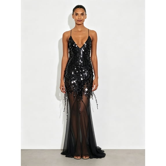 2026 New European and American Style Women's Spaghetti Strap Deep V ...