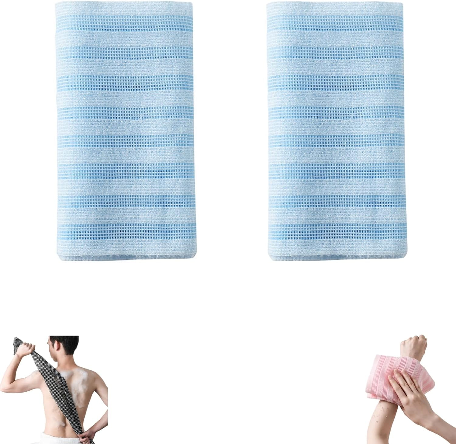 2026 New Exfoliating Shower Towel, Exfoliating Shower Towel, Premium ...