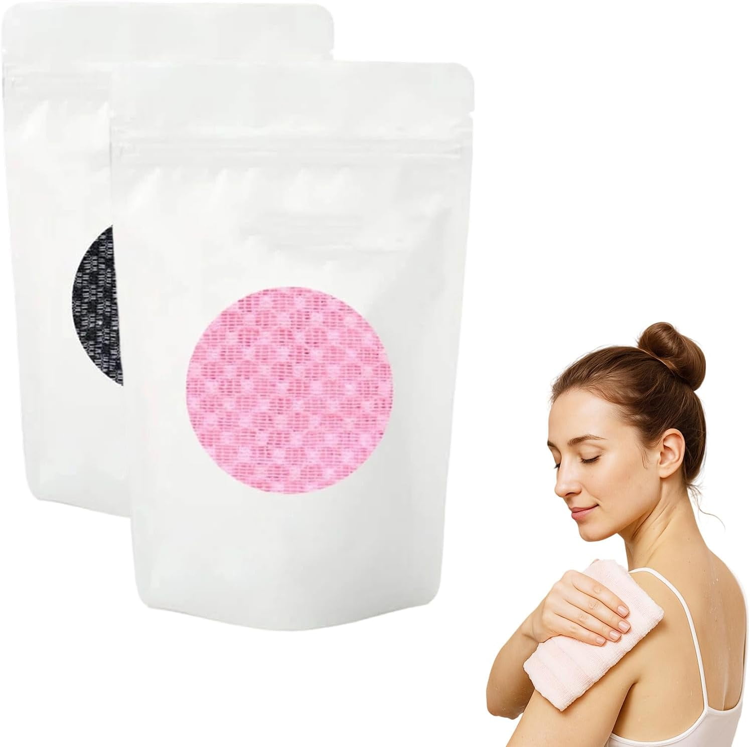 2026 New Exfoliating Shower Towel, Premium Scrub Wash Cloth for Body Face, Exfoliating Towel for ...