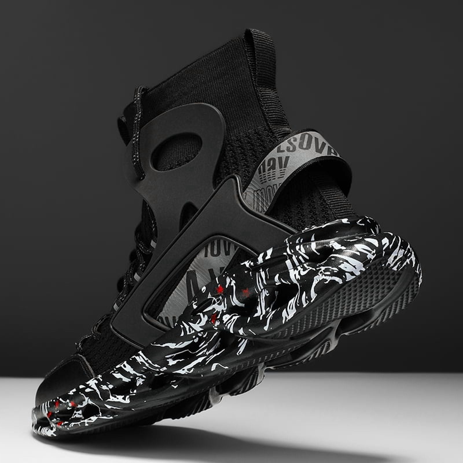 2026 New Extra Large Size High-Top Sports Casual Shoes for Men with ...