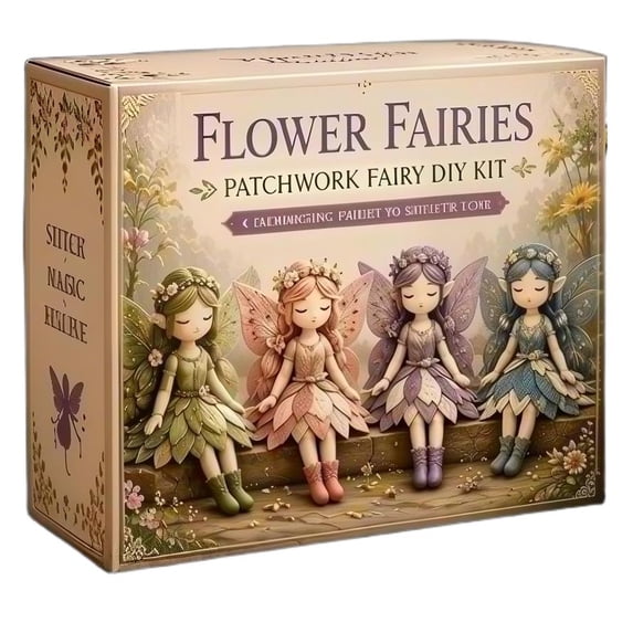 2026 New Fairy Patchwork DIY Collection, Vintage Style Patchwork Fairy ...