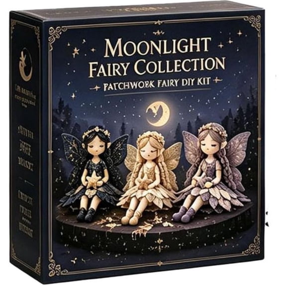 2026 New Fairy Patchwork DIY Collection, Vintage Style Patchwork Fairy ...