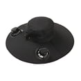 2026 New Fans Solar Powered Fan Sun Hat UPF 50 Wide Fishing Hat With ...