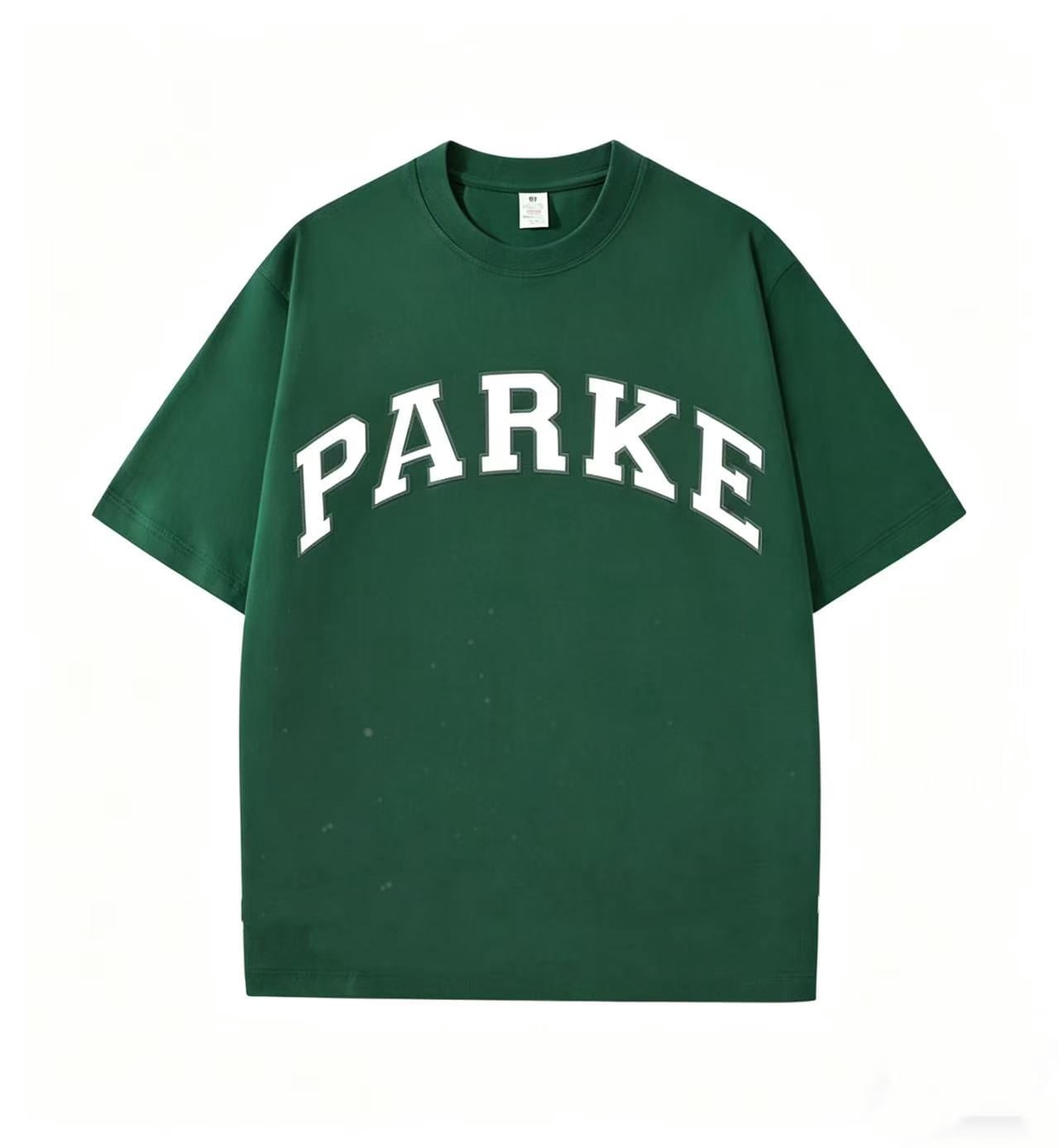 2026 New Fashion Women's Navy Blue Oversized PARKE Letter T-Shirt ...