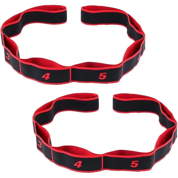 2026 New Fitness Resistance Band, 8-Loop Numbered Exercise Band for ...