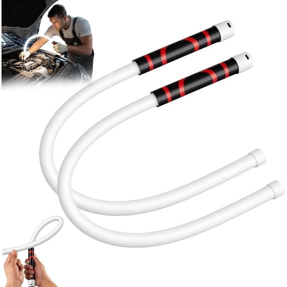 2026 New Flexible LED Work Light, 27" Bendable LED Flashlight Stick ...