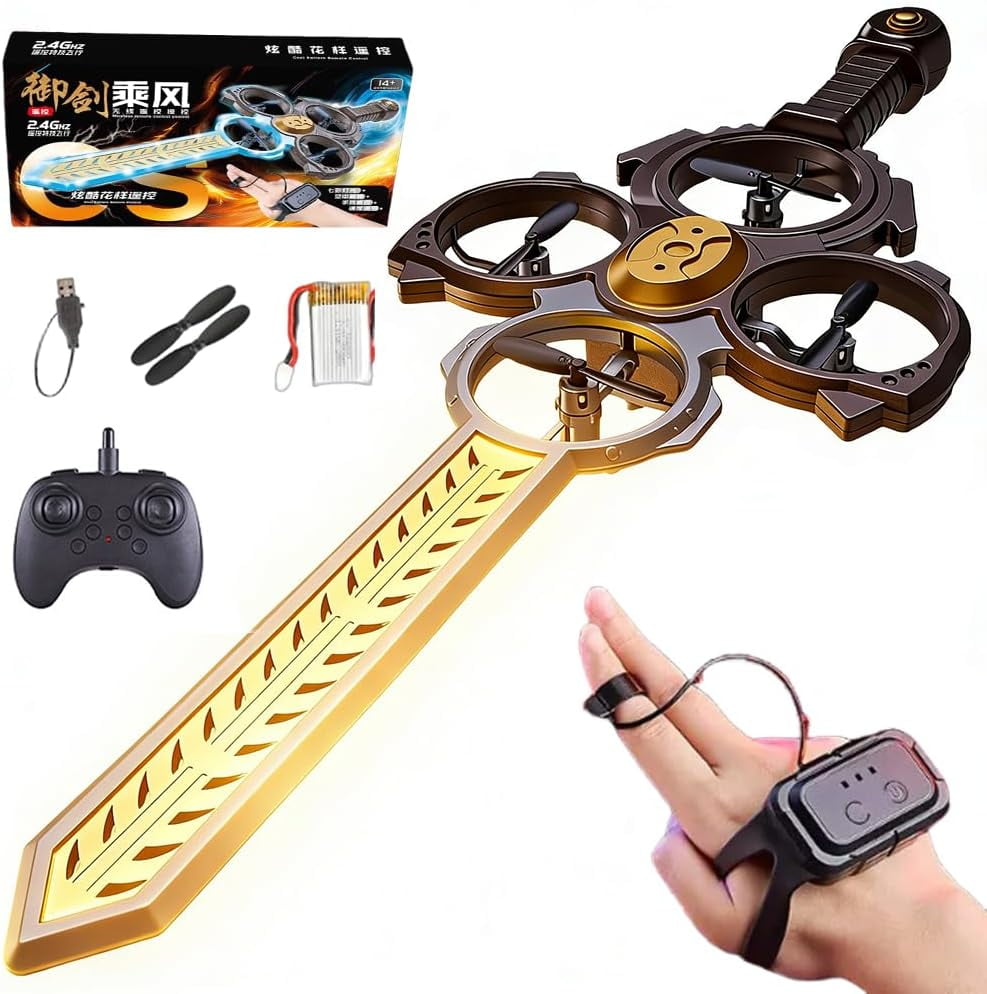 2026 New Flying Battle Sword Hand Control & RC, Flying Sword Drone ...