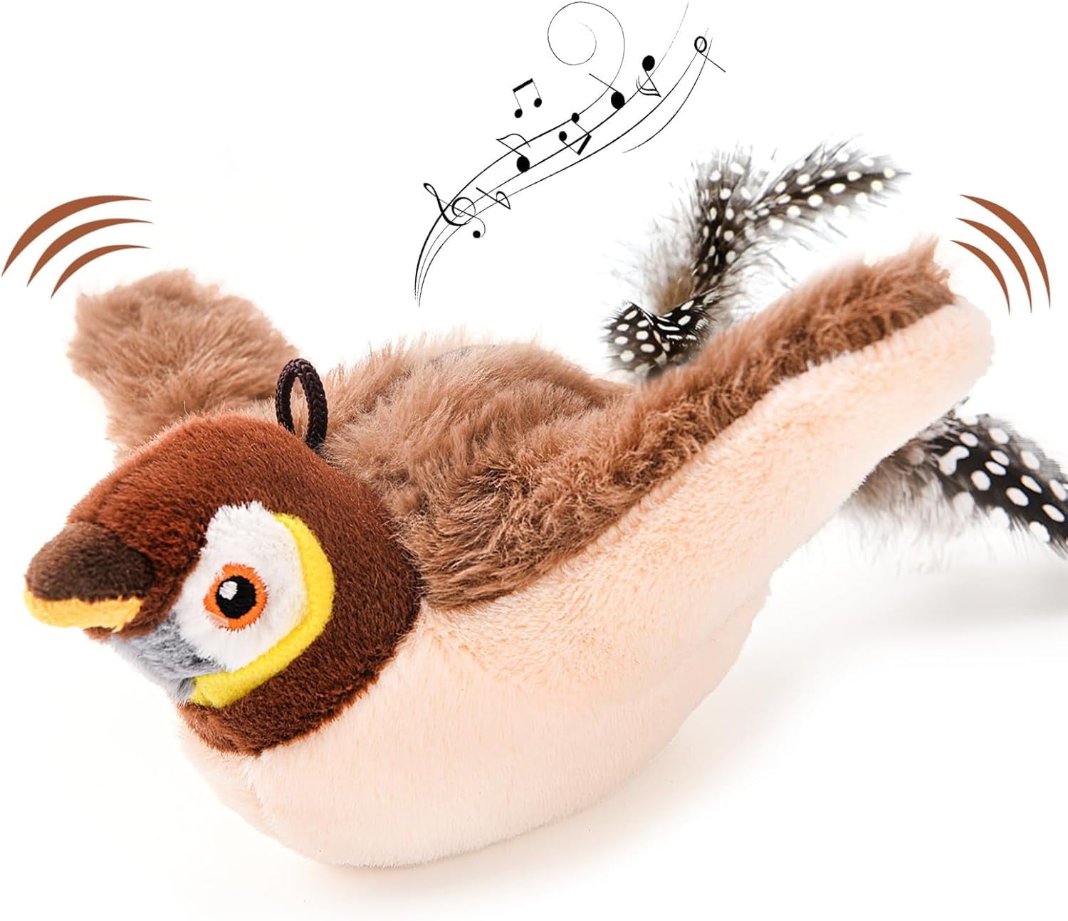2026 New Flying Bird Cat Toy, Rechargeable Flappy Bird Cat Toy with ...