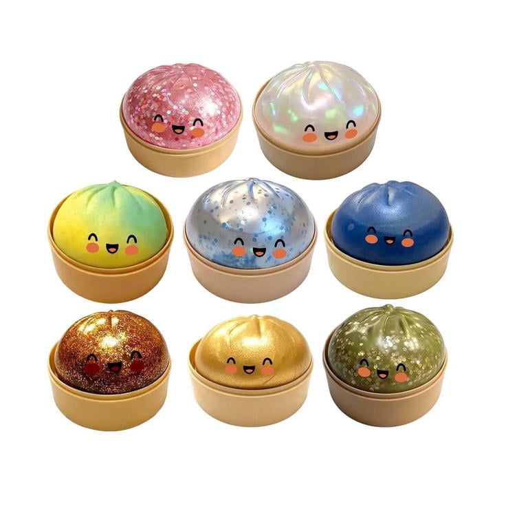 2026 New Giant Glitter Dumpling Glitter Dumpling Squishy Box for Stress ...