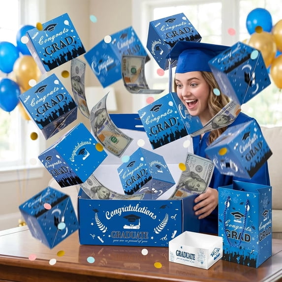 2026 New Graduation Explosion Gift Box, Folding Surprise Pop Up Gift ...