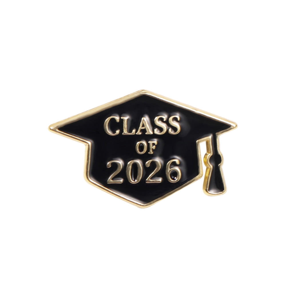 2026 New Graduation Season Zinc Alloy Enamel Brooch, Bachelor Cap Lapel ...