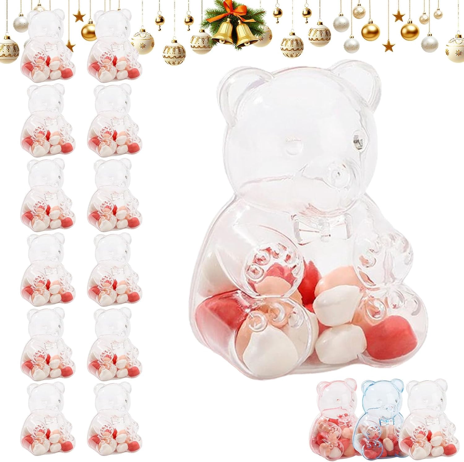 2026 New Gummy Bear Container , Reusable Clear Gummy Bear Container ...