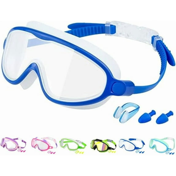 2026 New HD Children's Large Frame Waterproof and Anti-fog Swimming ...
