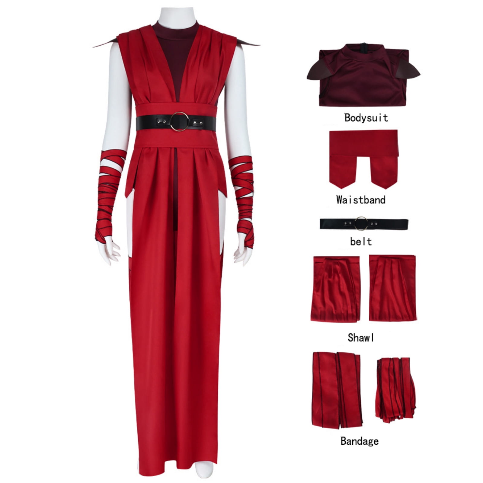2026 New Halloween Star Realm Wars Cosplay Costume, Fancy Costume Set ...