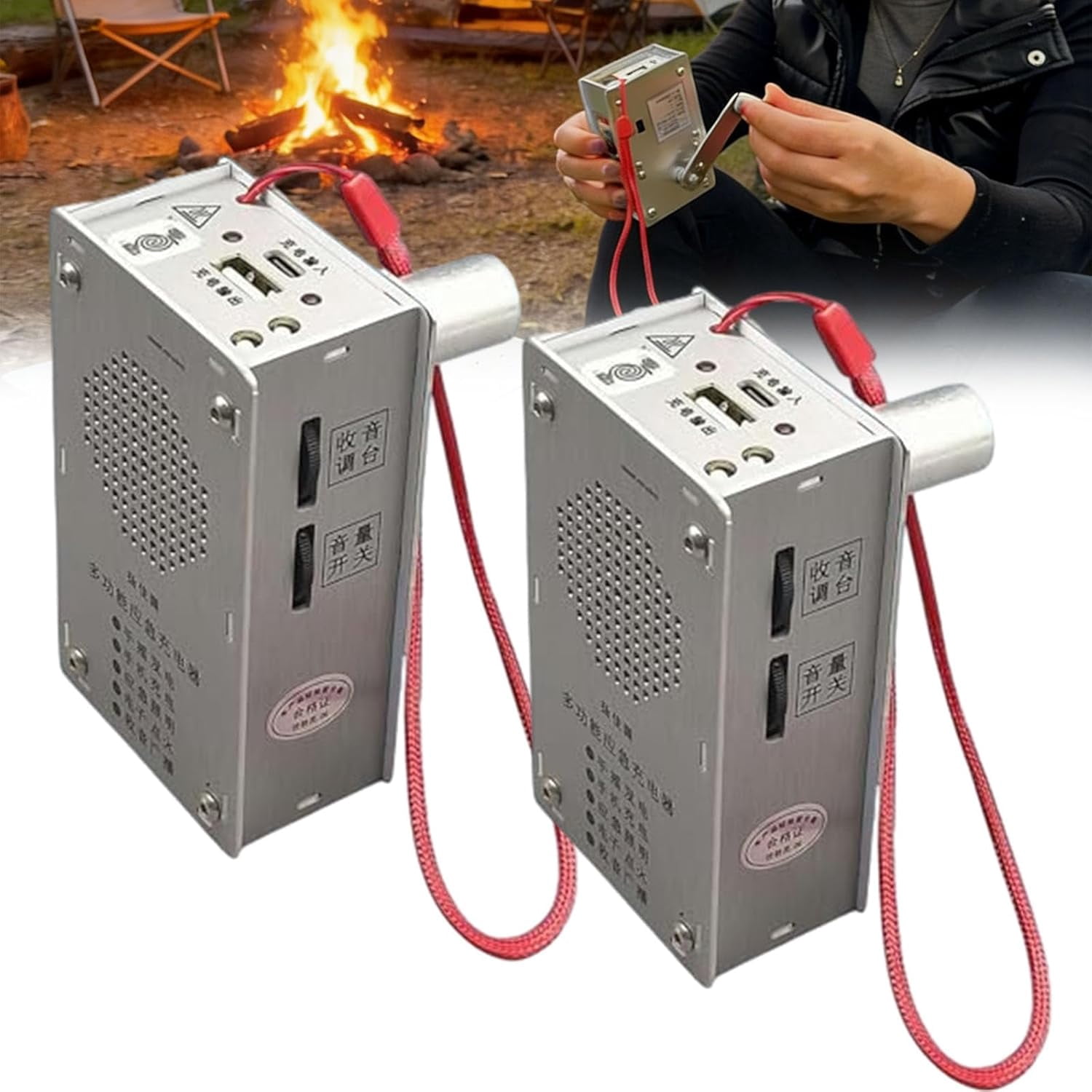 2026 New Hand Crank Generator - Portable Survival Generator, Emergency ...