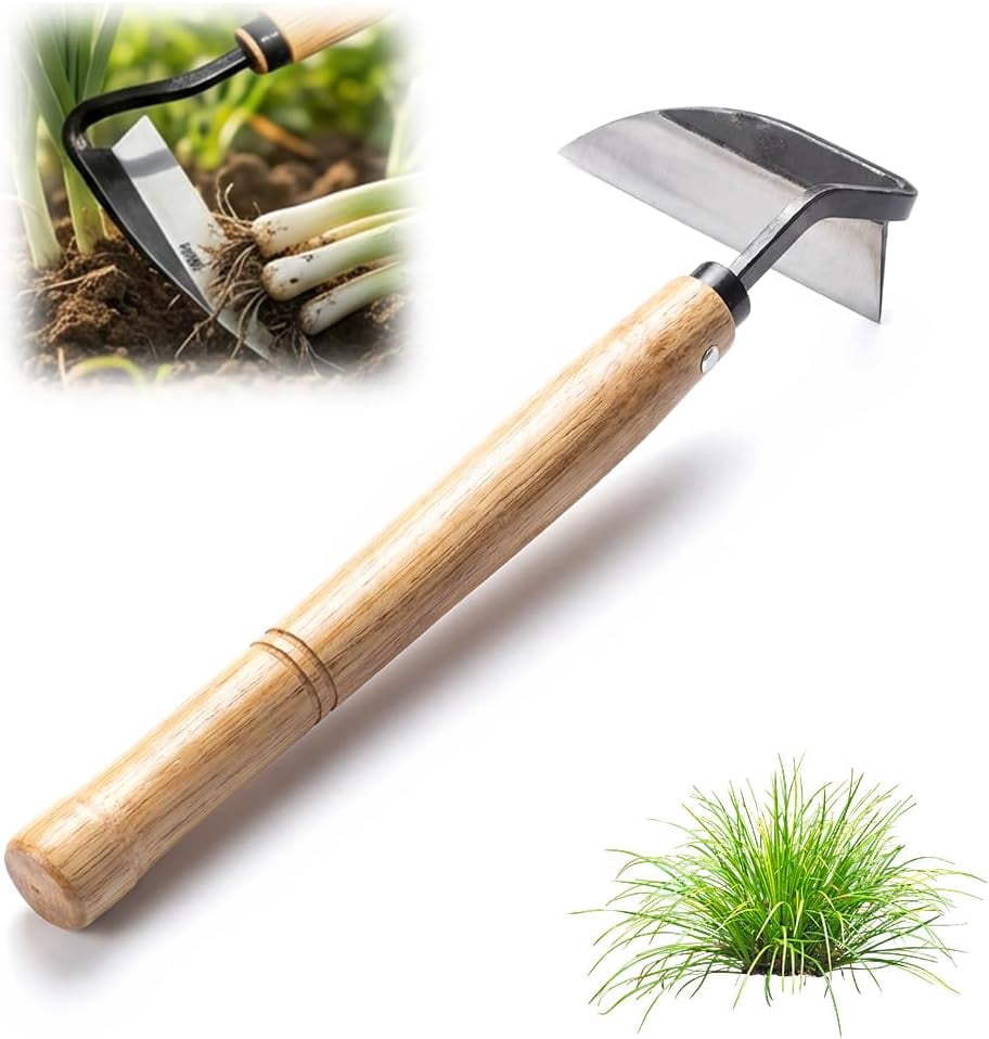 2026 New Hand Hoe Japanese Garden Tool, Hand Hoe/Sickle Weed Puller ...