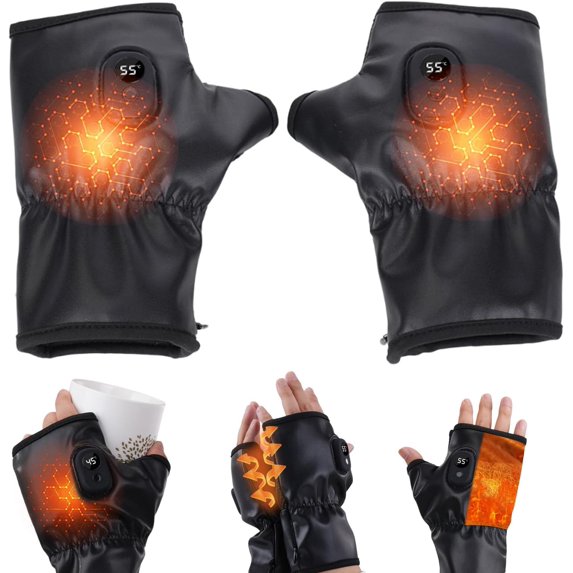 2026 New Heated Gloves for Men and Women, Rechargeable Winter Heated ...