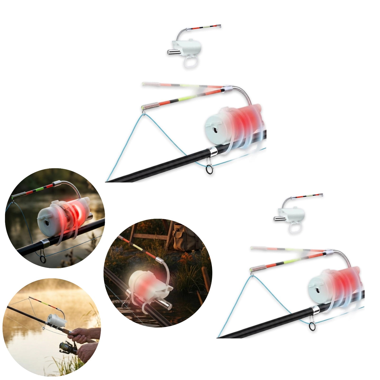 2026 New High Sensitivity Fishing Float Bite Alert for Rods, Electronic ...