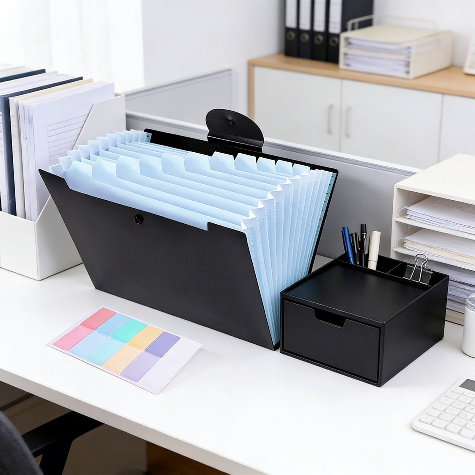 2026 New Home Office Furniture 8 Color Candy A4 Mini Accordion Office ...