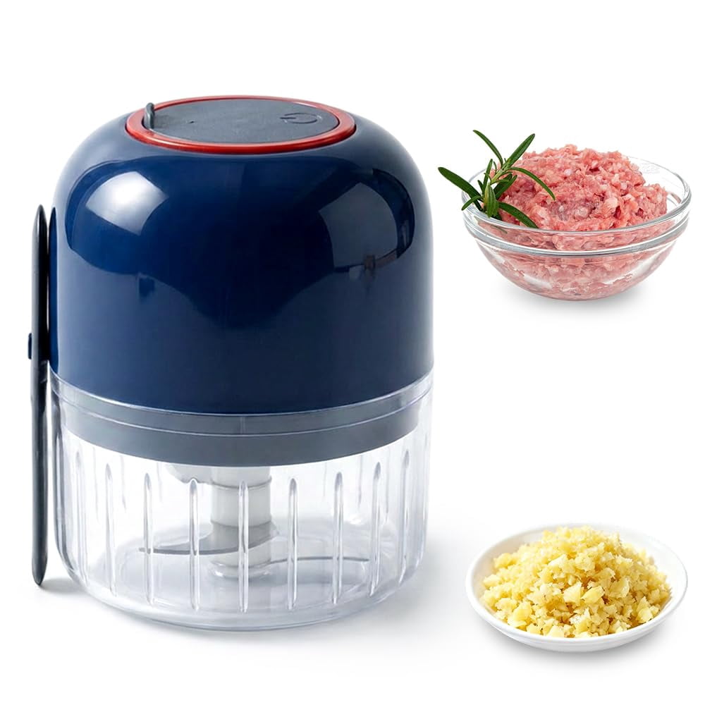 2026 New Household Electric Garlic Crusher, Cordless Portable Mini ...