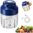 2026 New Household Electric Garlic Crusher, Rechargeable Mini Food ...