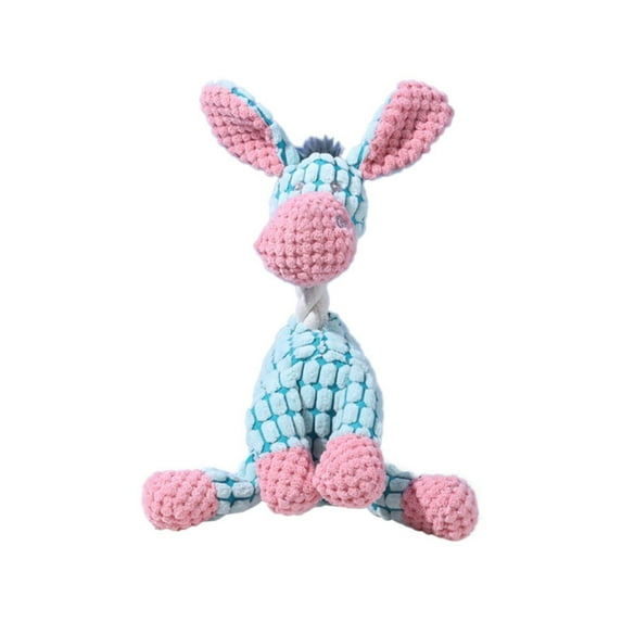 2026 New Indestructible Chew Toy, Durable Plush Squeaky Dog Toy for ...