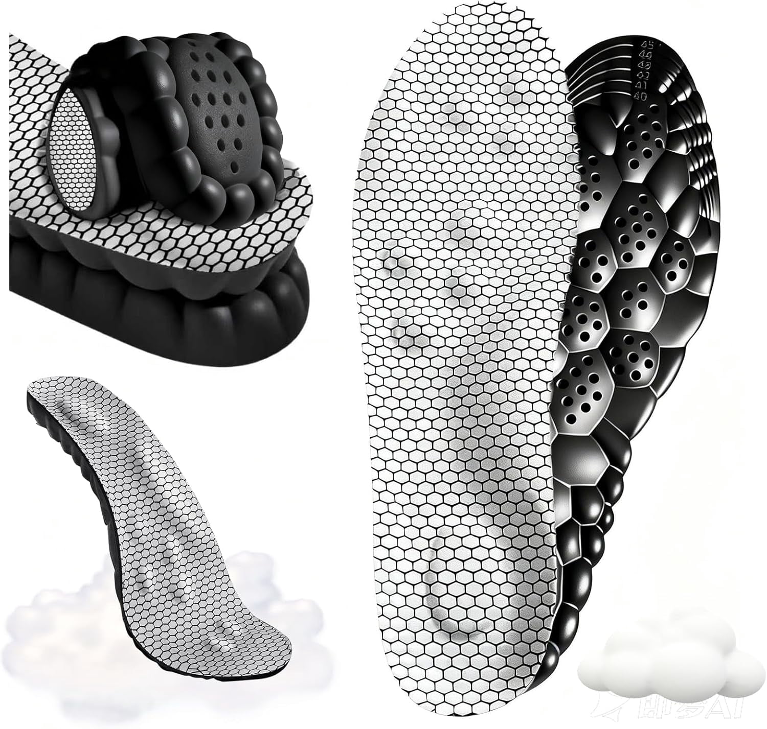 2026 New Insoles For Women Man,Relieve Foot Pain, Day-Long Comfort ...