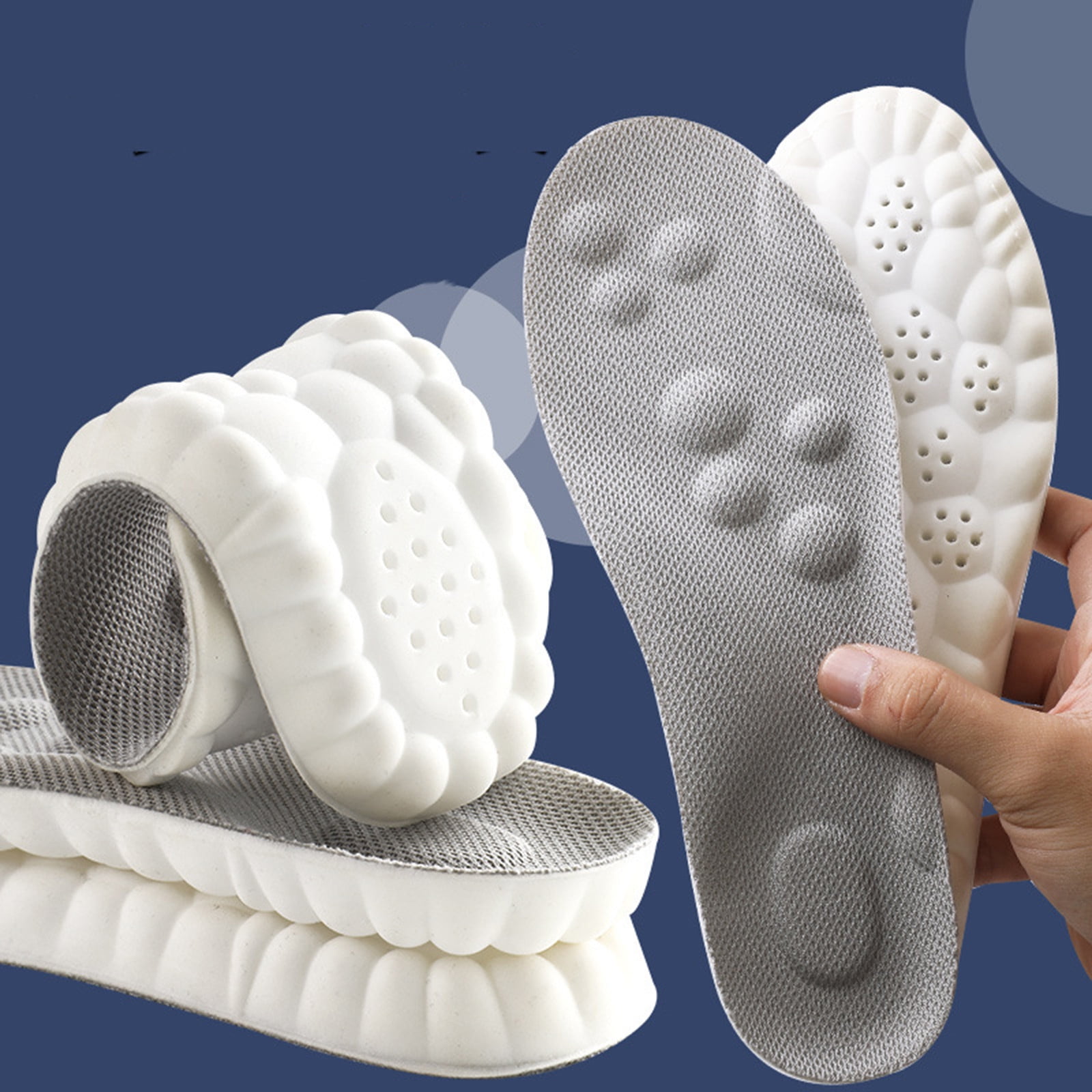 2026 New Insoles for Men and Women, Cloud Memory Foam Super Soft ...