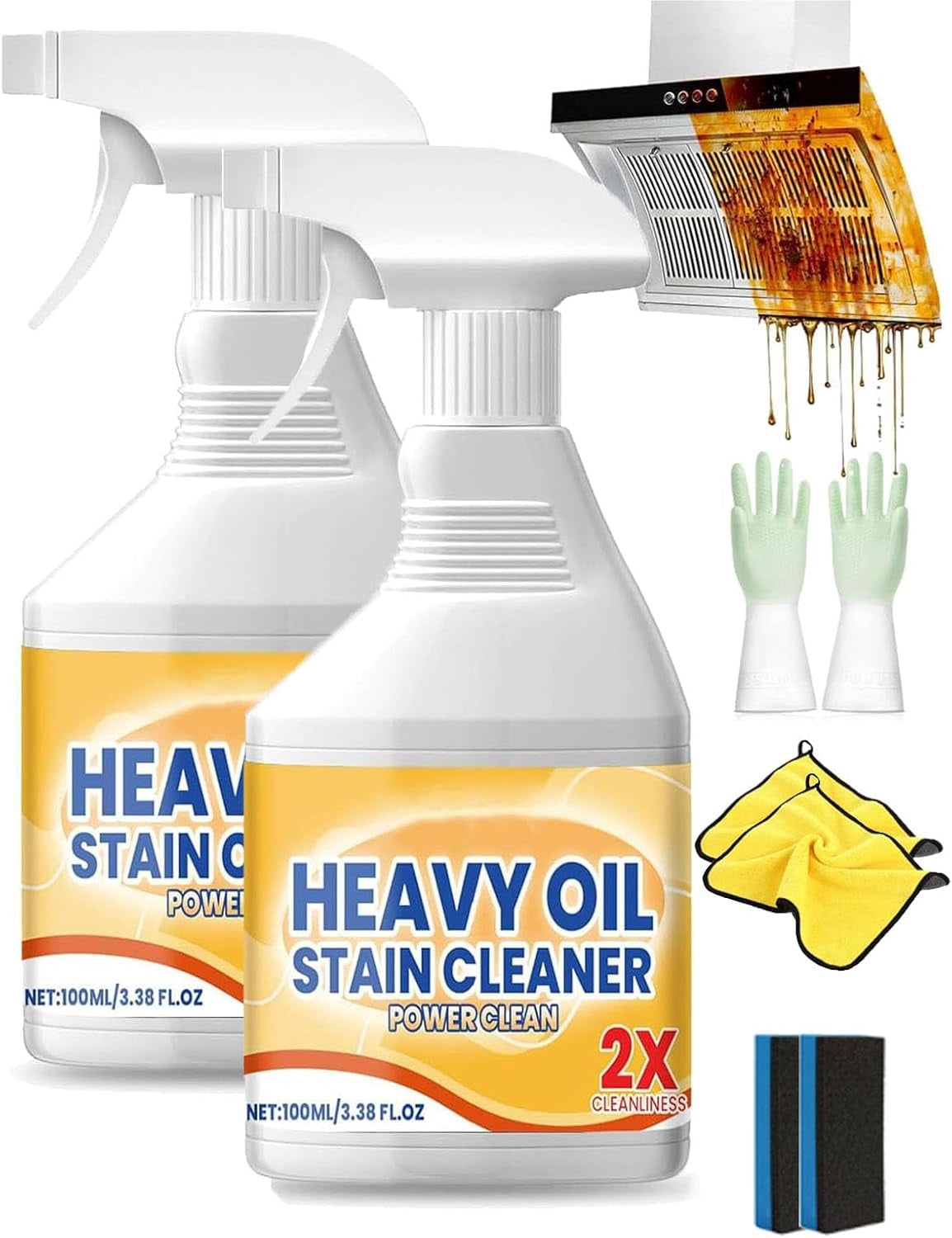 2026 New Kitchen Cabinet Cleaners and Polishers, Kitchen Heavy Oil ...