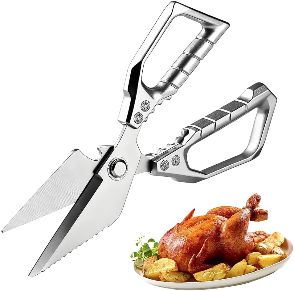 2026 New Kitchen Scissors for Food, All Purpose Heavy Duty for Turkey ...