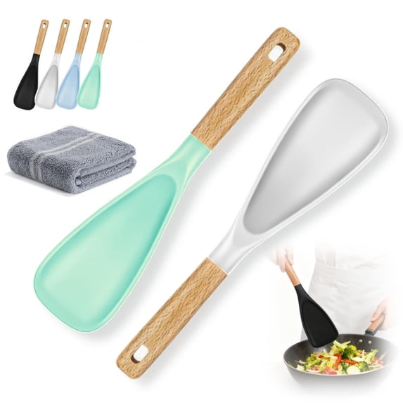 2026 New Kitchen Spatula Spoon, Multifunction Spatula Cooking Spoon for ...