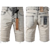2026 New Ksubi Mens Jean Shorts Casual Ripped Slim Fit Denim Shorts ...