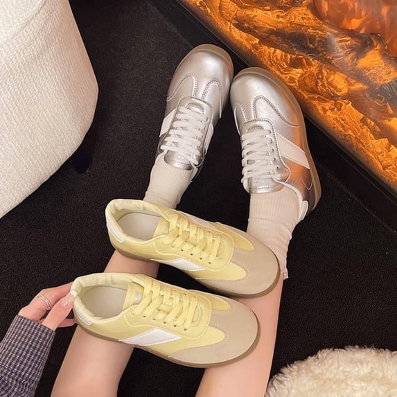 2026 New Lace-Up Low-Top Women's Shoes Daily Comfortable Casual Women's ...