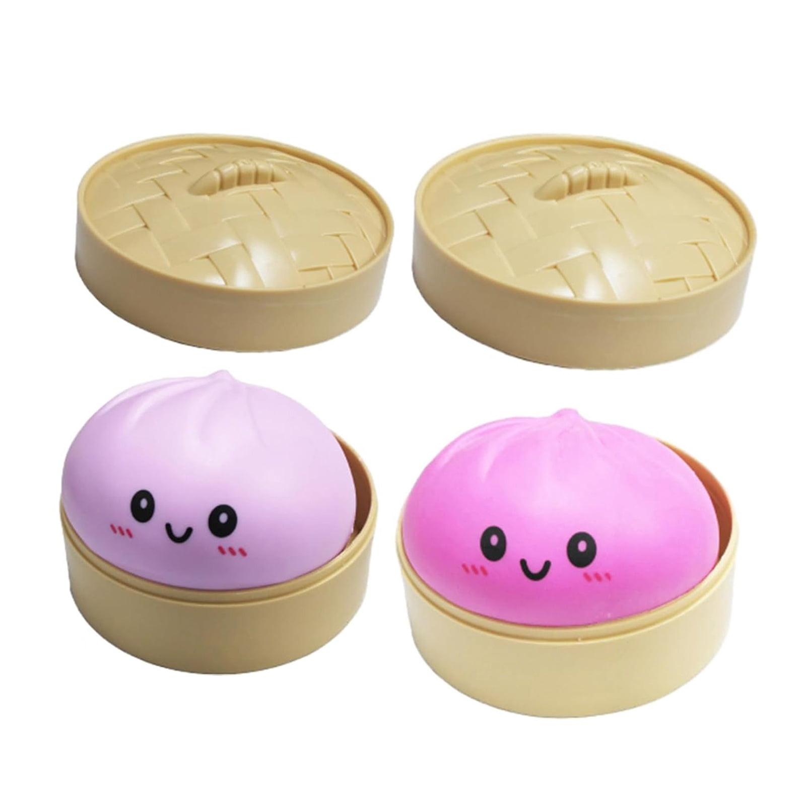 2026 New Lifelike Steamed Bun Squishy, Giant Sensory Dough Ball for ...