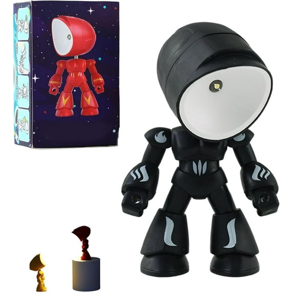 2026 New Lonely Robot Cartoon Cute Robot Design Companion Table Light ...