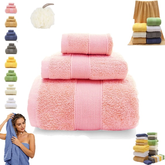 2026 New Luxury Bath Towels, 800 GSM Egyptian Cotton, Luxury Bath ...