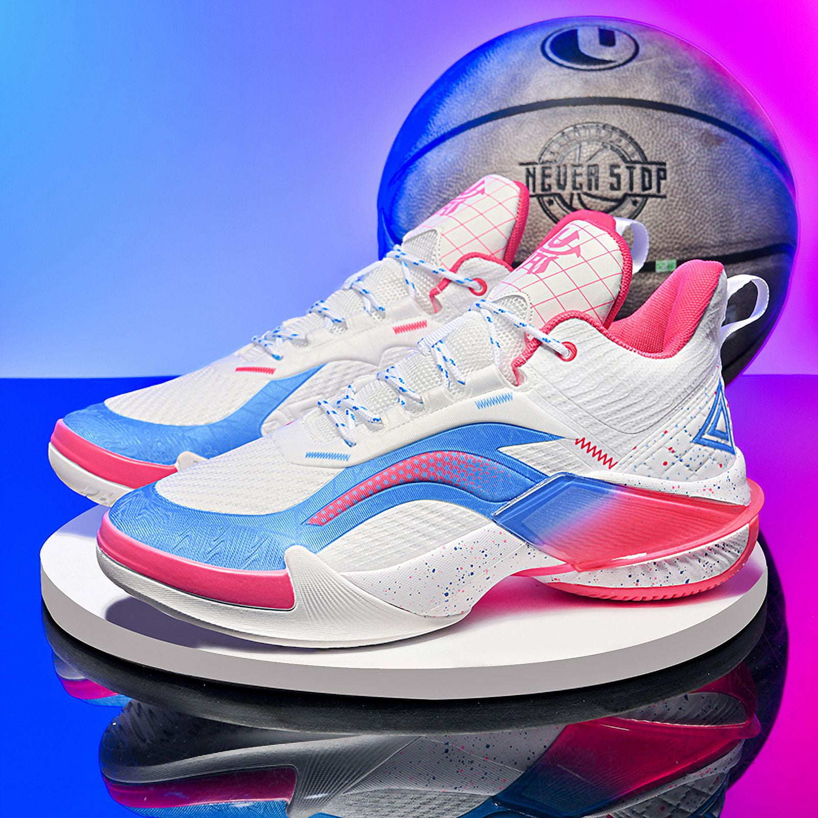 2026 New MD Combination Rubber Sole Basketball Shoes Men's Running ...
