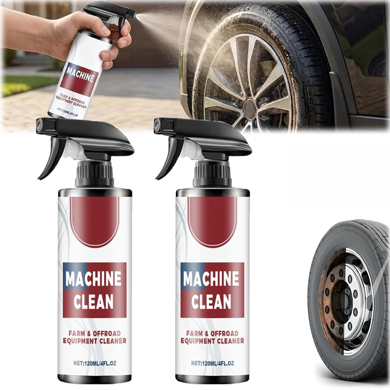 2026 New Machine Clean Spray, Heavy-Duty Outdoor All Purpose Cleaner ...