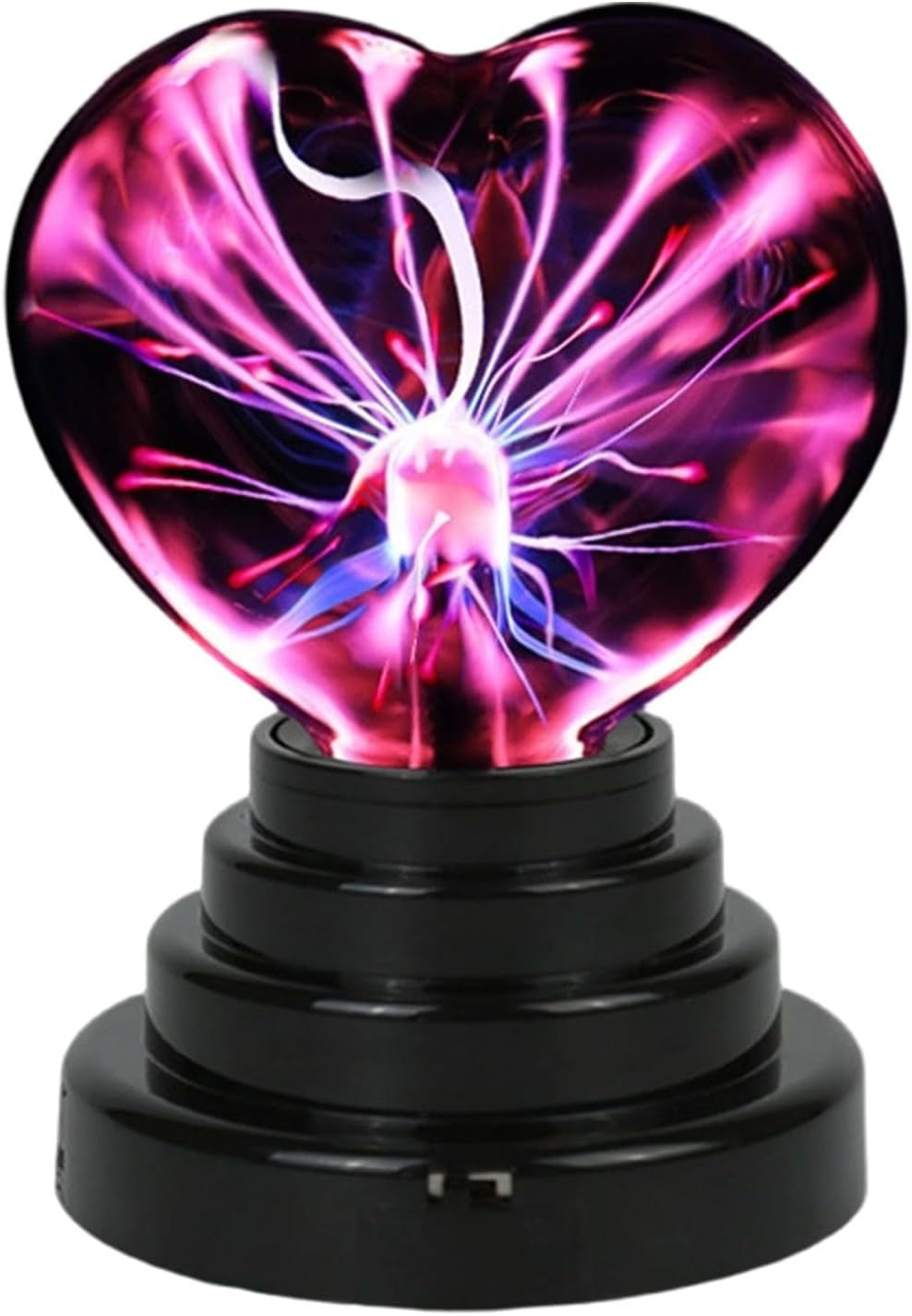 Heart Shaped Plasma Ball, Touch Activated Lightning Lamp, 2026 New ...
