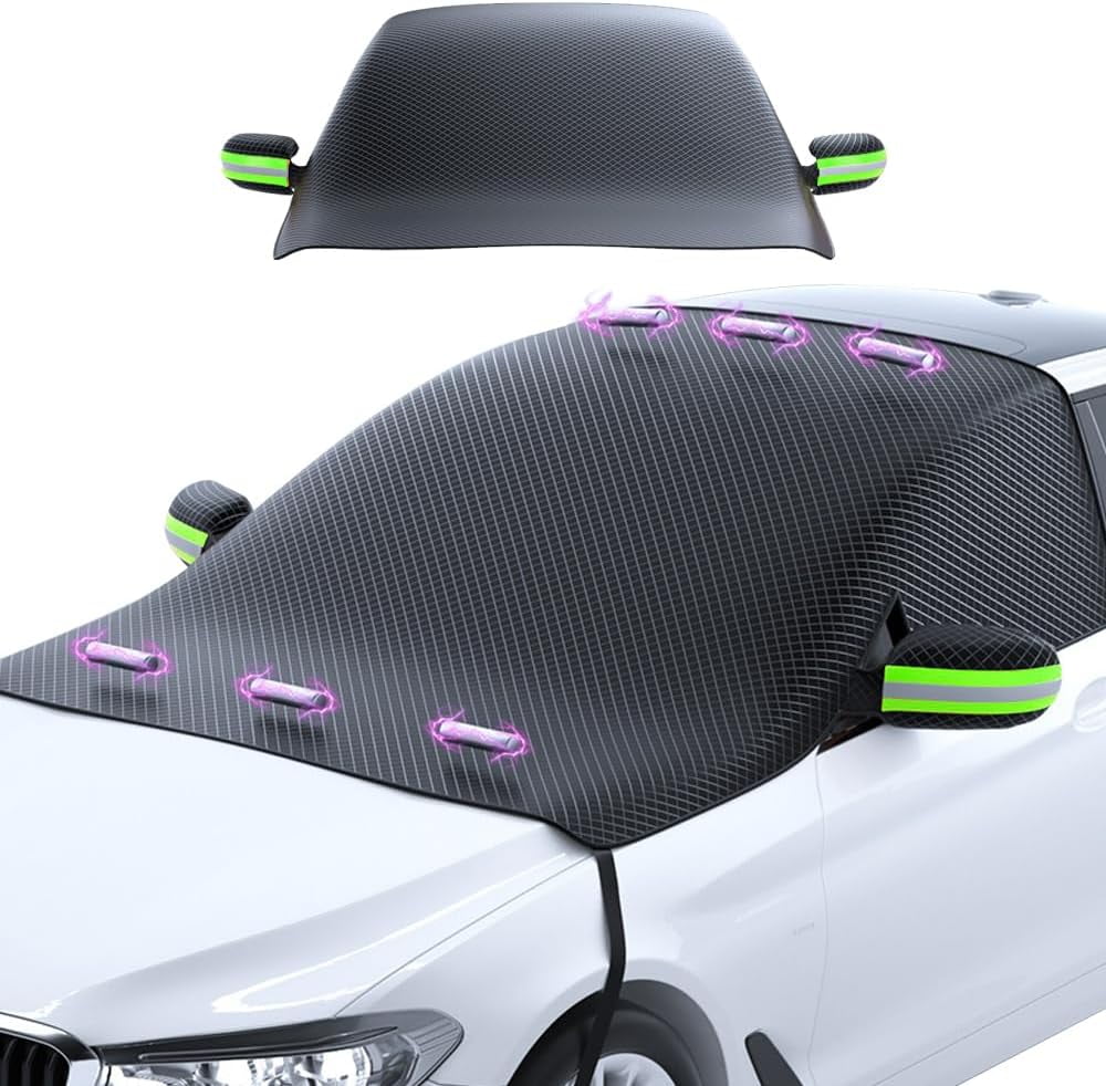 2026 New Magnetic Windshield Cover for Ice and Snow, All Seasons ...