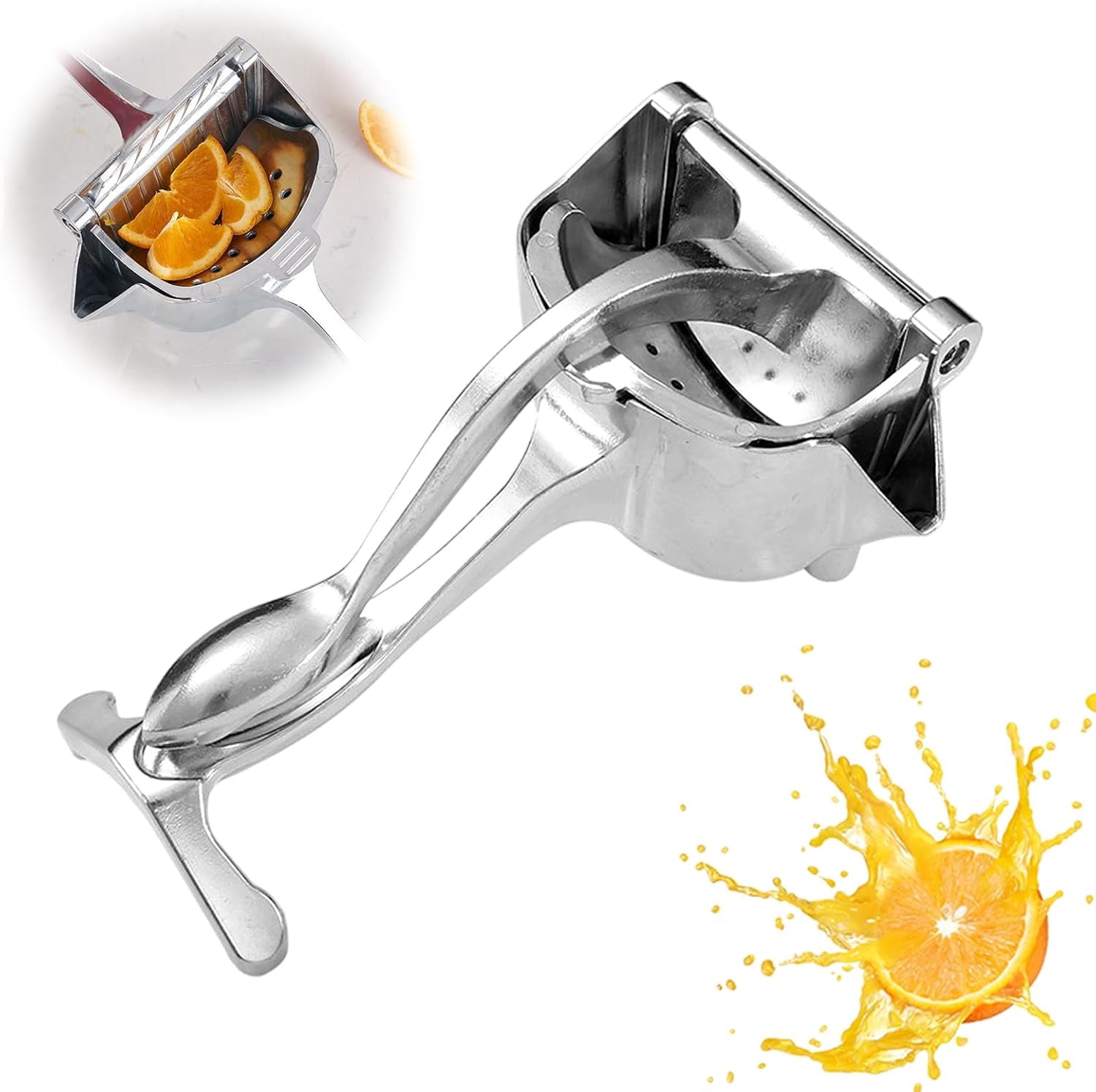 2026 New Manual Juice Squeezer Aluminum Alloy Hand Pressure - Lemon ...