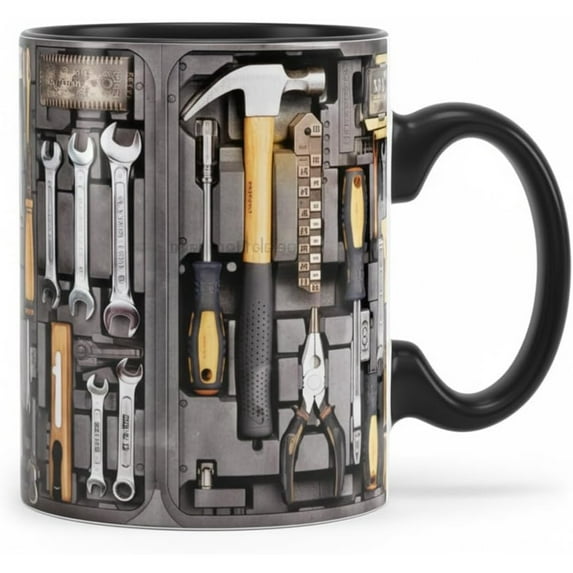 2026 New Mechanic Toolbox Mug, 11oz Ceramic Mechanic's Toolbox Coffee ...