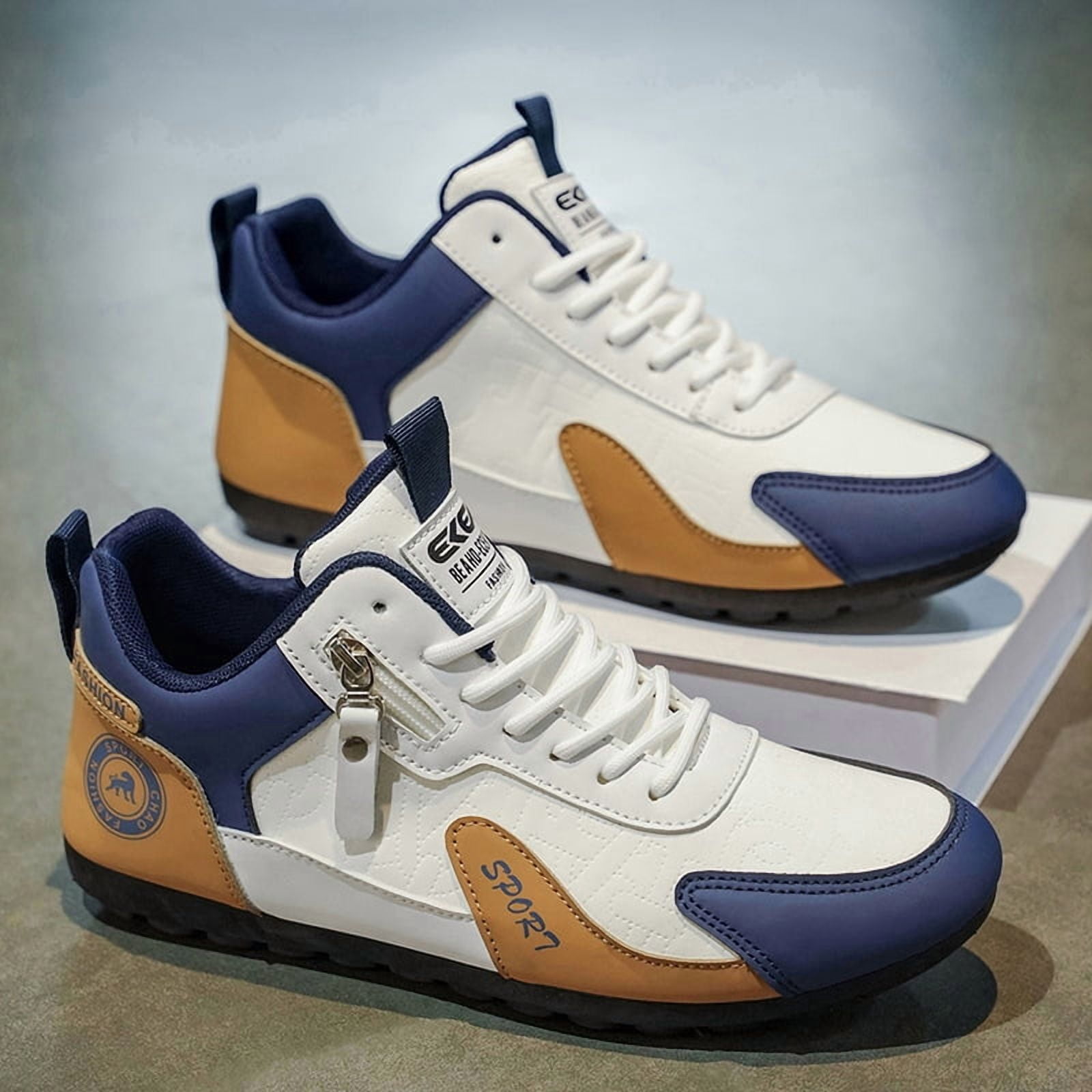 2026 New Men'S Casual Shoes, Versatile Winter Sneakers, Slip-On Soft ...