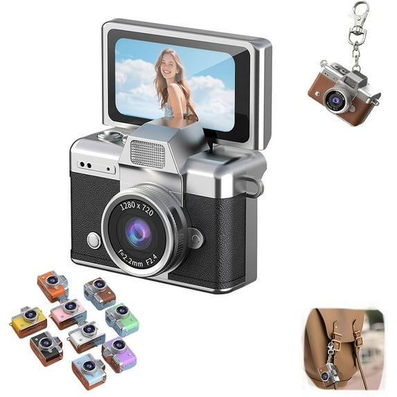 2026 New Mini Digital Camera with 1.47 in Flip LCD Screen,1080P ...